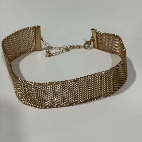 Jewelry | Elegant Gold Mesh Choker Necklace | Poshmark